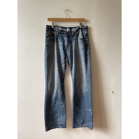 Express | Jeans | Mens Blue Express Jeans 32x32 Slightly Distressed ...